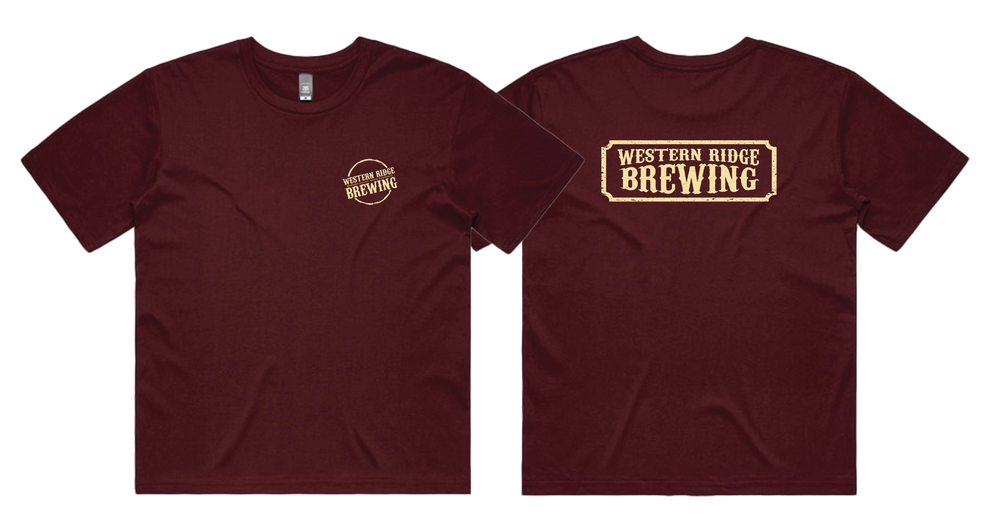 Short Sleeve Logo T – Western Ridge Brewing